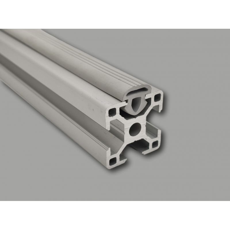 Watertight insert seal – for 6mm slot – 12m long – Grey